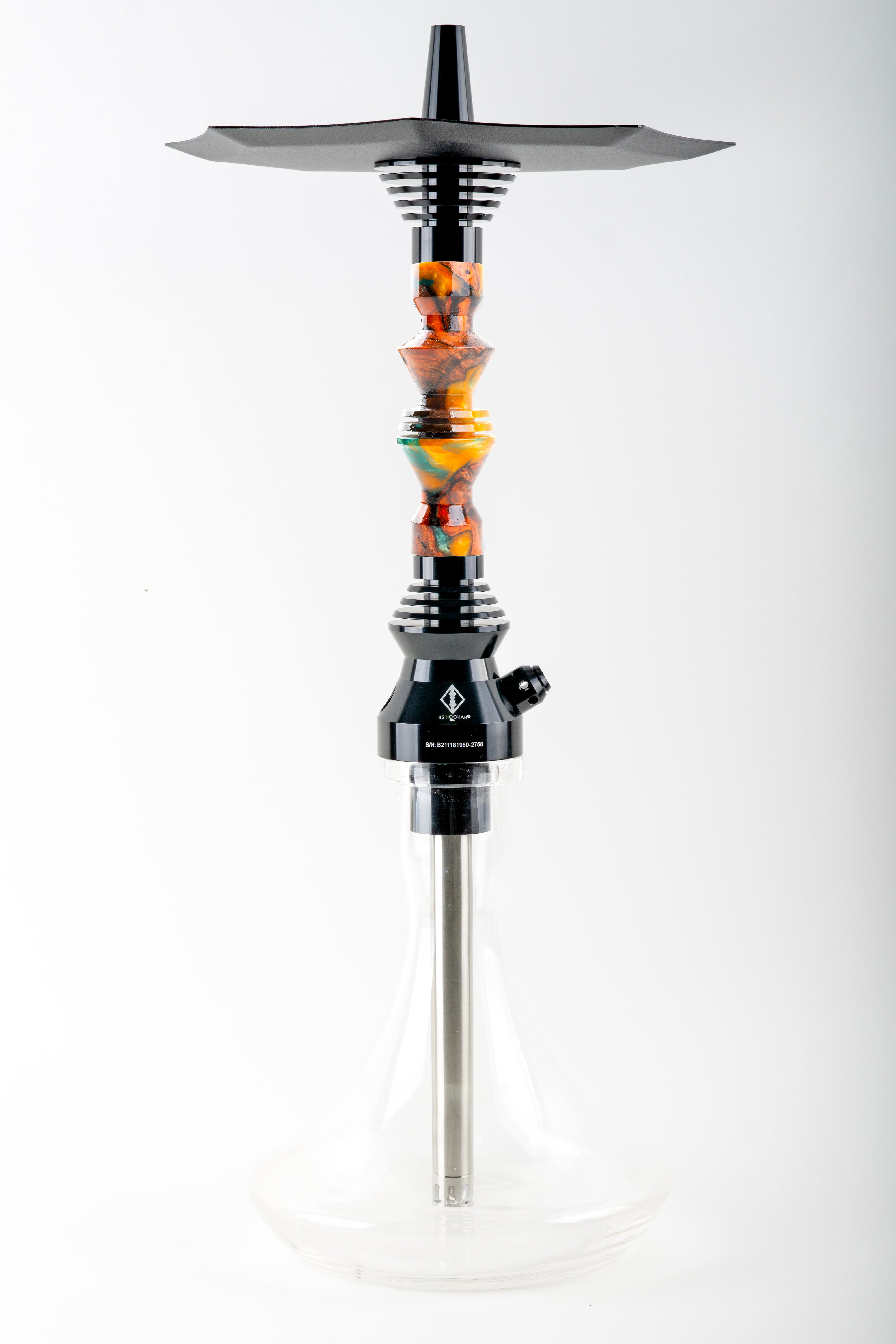 B2 Hookah v5 Precious Cut Collection Ember Grove