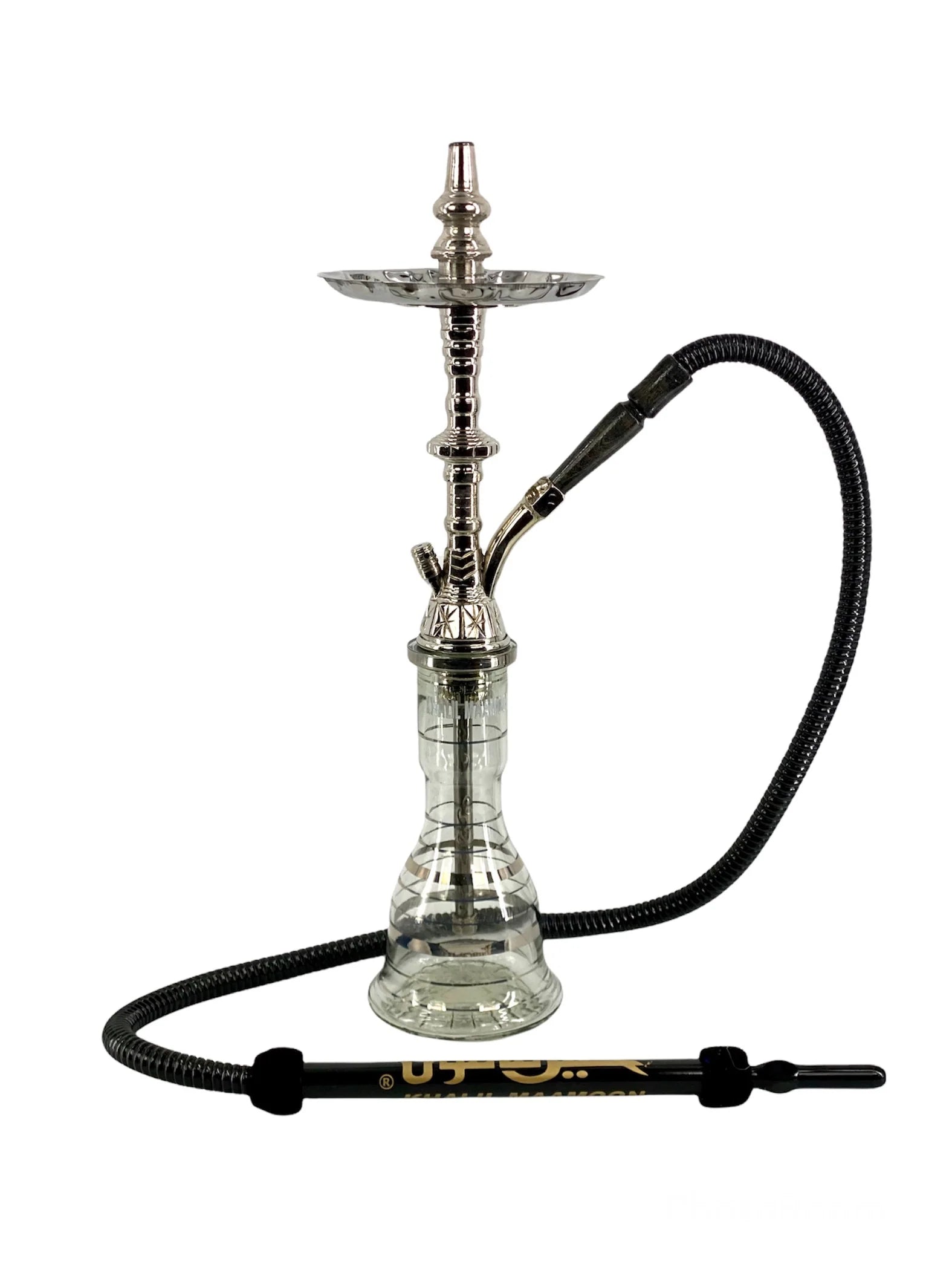 Khalil Mamoon Beast Silver Hookah | Handcrafted Egyptian Quality